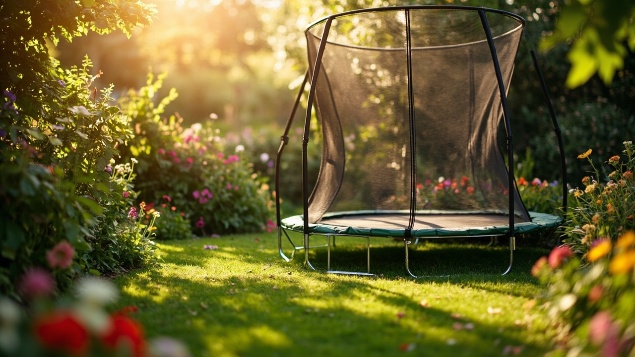 Pourquoi choisir un trampoline ras du sol pour votre jardin ...